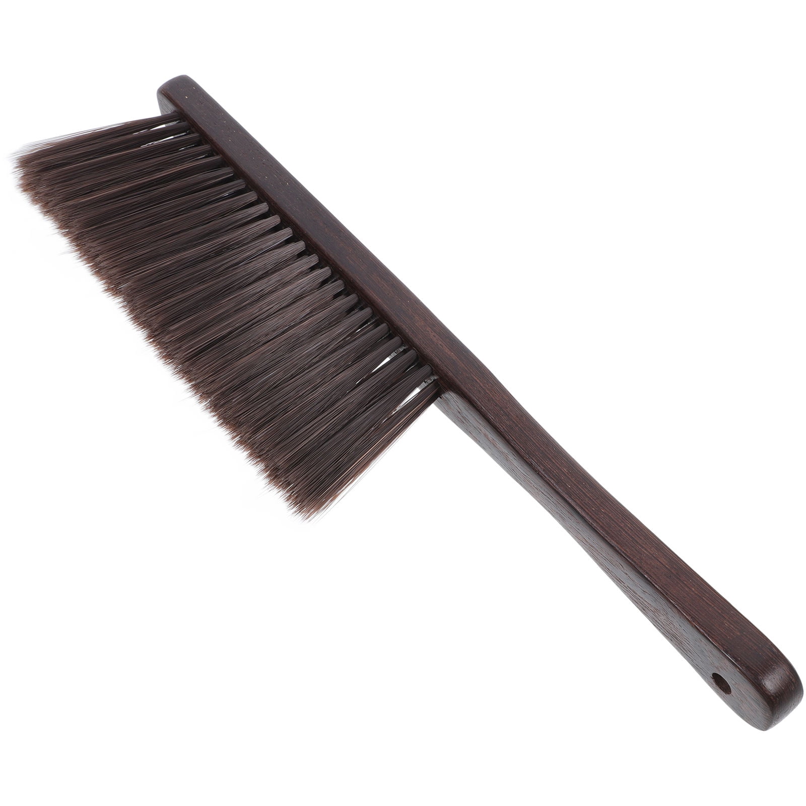 MLINS Wooden Whisk Broom Soft Hand Broom Long Handle Dust Brush Counter ...