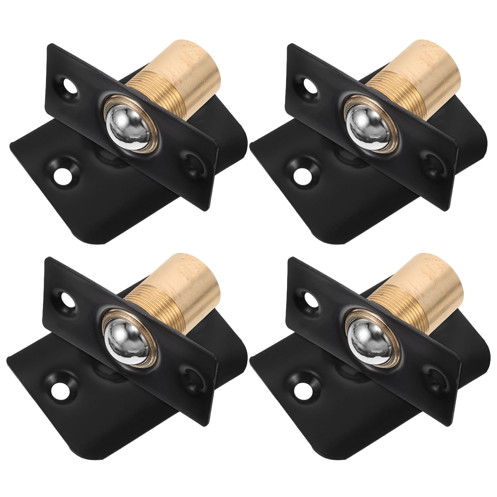 MLINS Worgeous 4pcs Adjustable Copper Stainless Steel Door Ball Catch ...