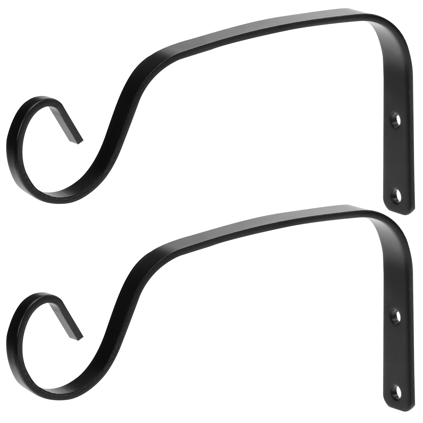 MLINS Wrought Iron Hook Bracket Versatile Hooks Bird's Nest Hangers ...