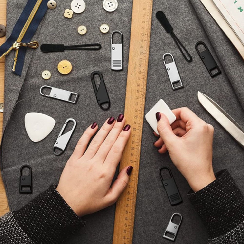 MLINS Zipper Insertion Pin Multi-function Head Decorative Pulls Travel ...