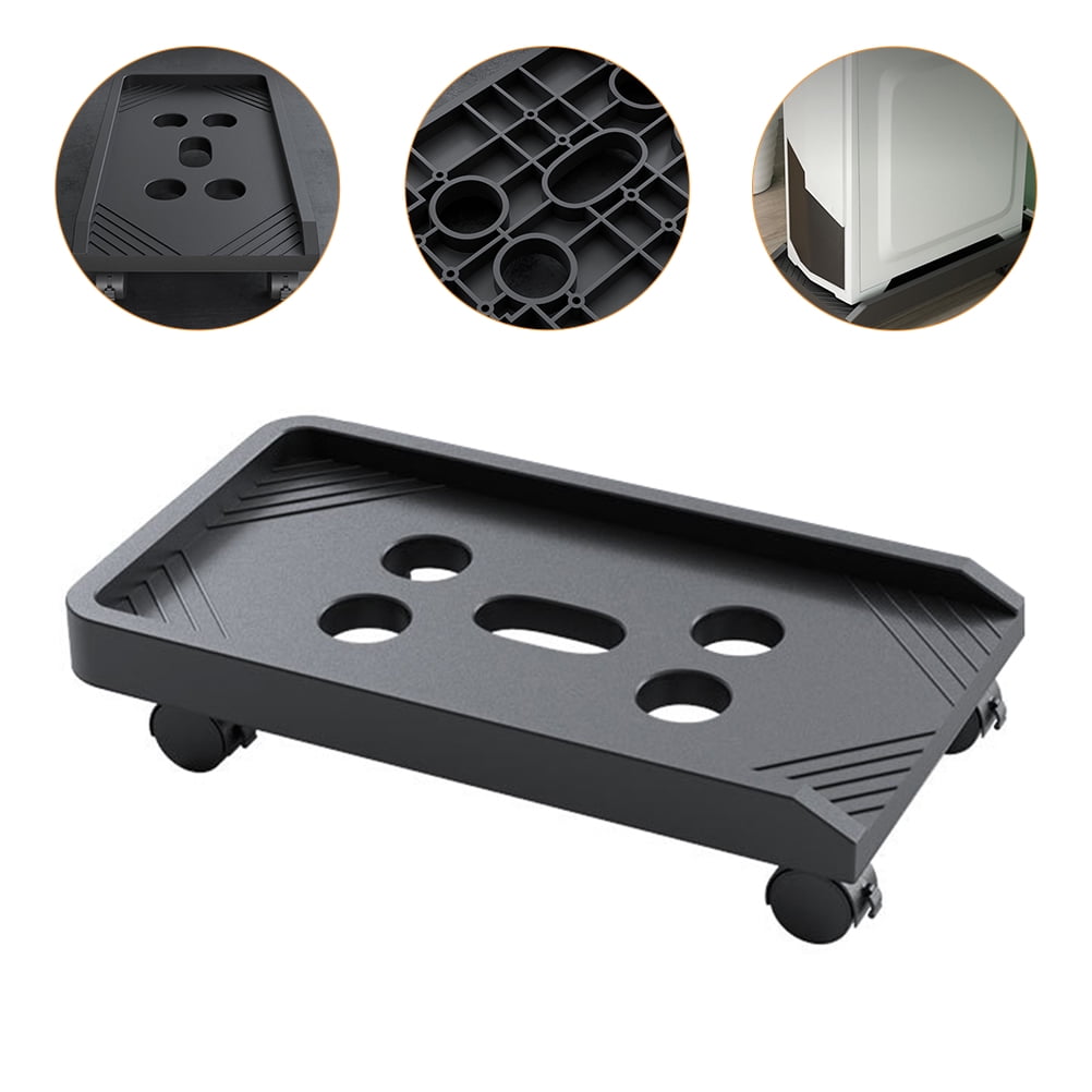 MLINS for Computer Tower Shelf Case Stand with Brakes Movable Bracket ...