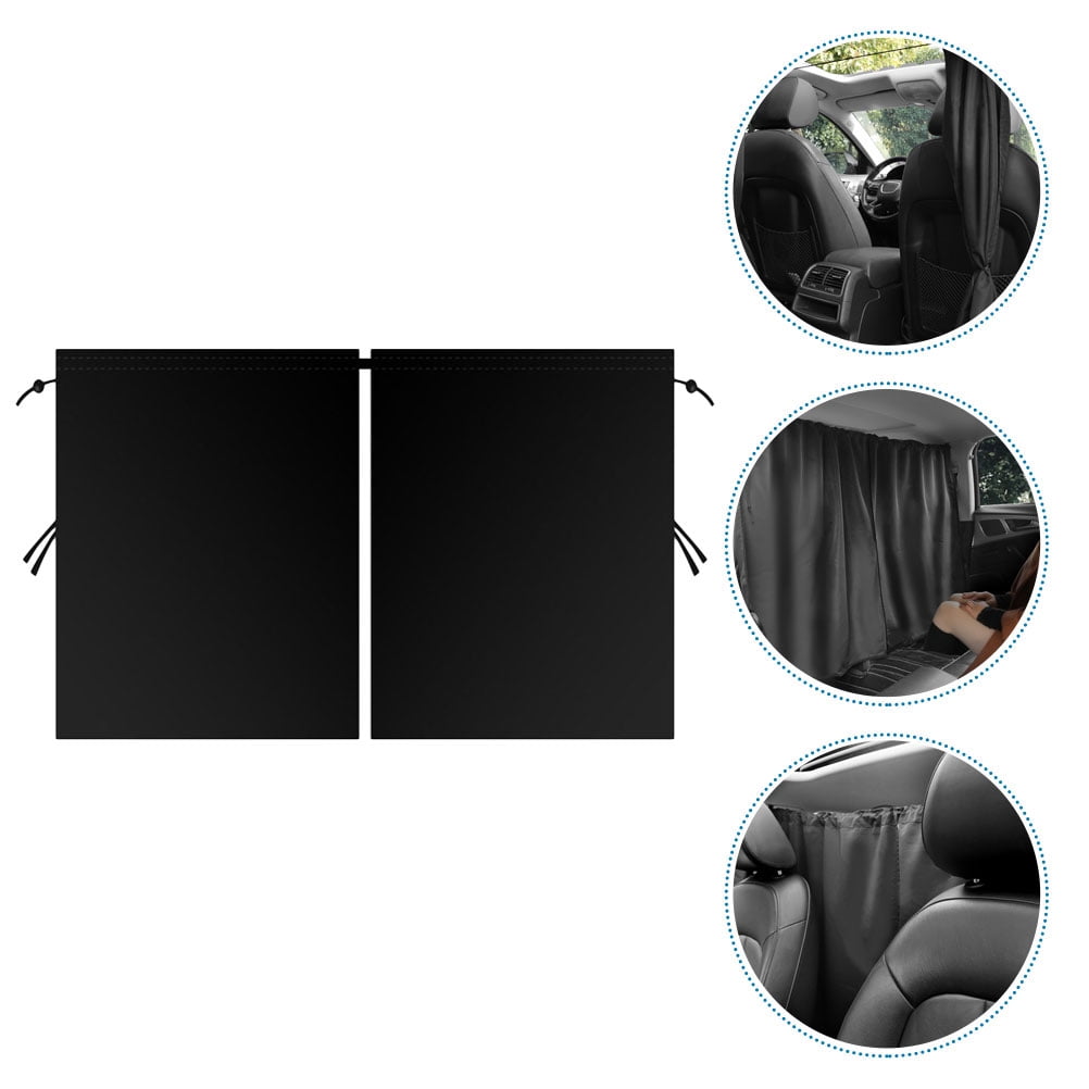 MLINS inside Window Covers for Car Curtains Personal Privacy Black ...