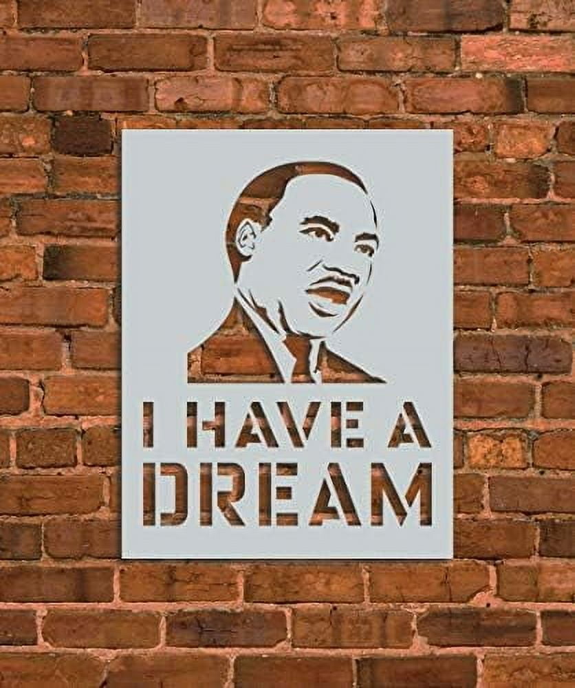 MLK I Have a Dream Stencil Template - Reusable Stencil - INNOVO ...