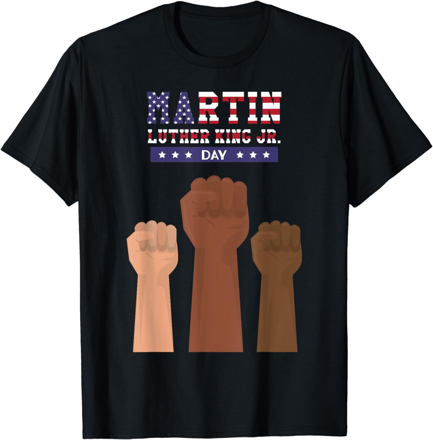 MLK Martin Luther King JR Day T-Shirt - Walmart.com