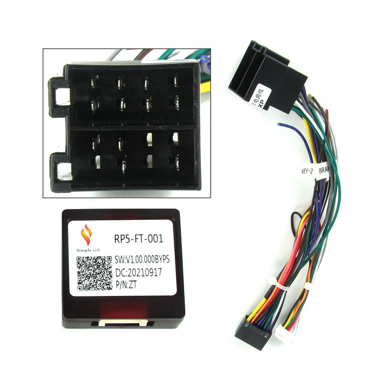 MLOVELIN Car multimedia face frame wire canbus protocol box for 1din ...