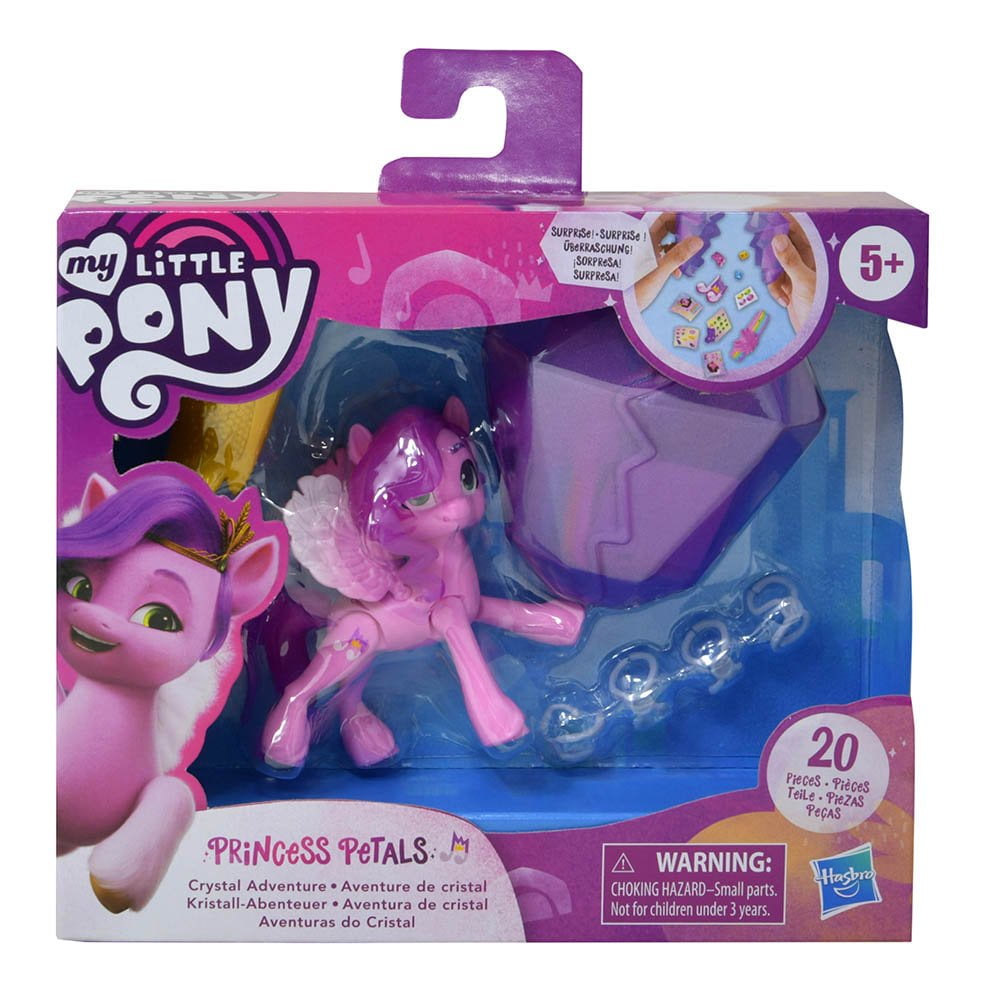 MLP Crystal Adventure Ponies Petals- MY LITTLE PONY - Walmart.com