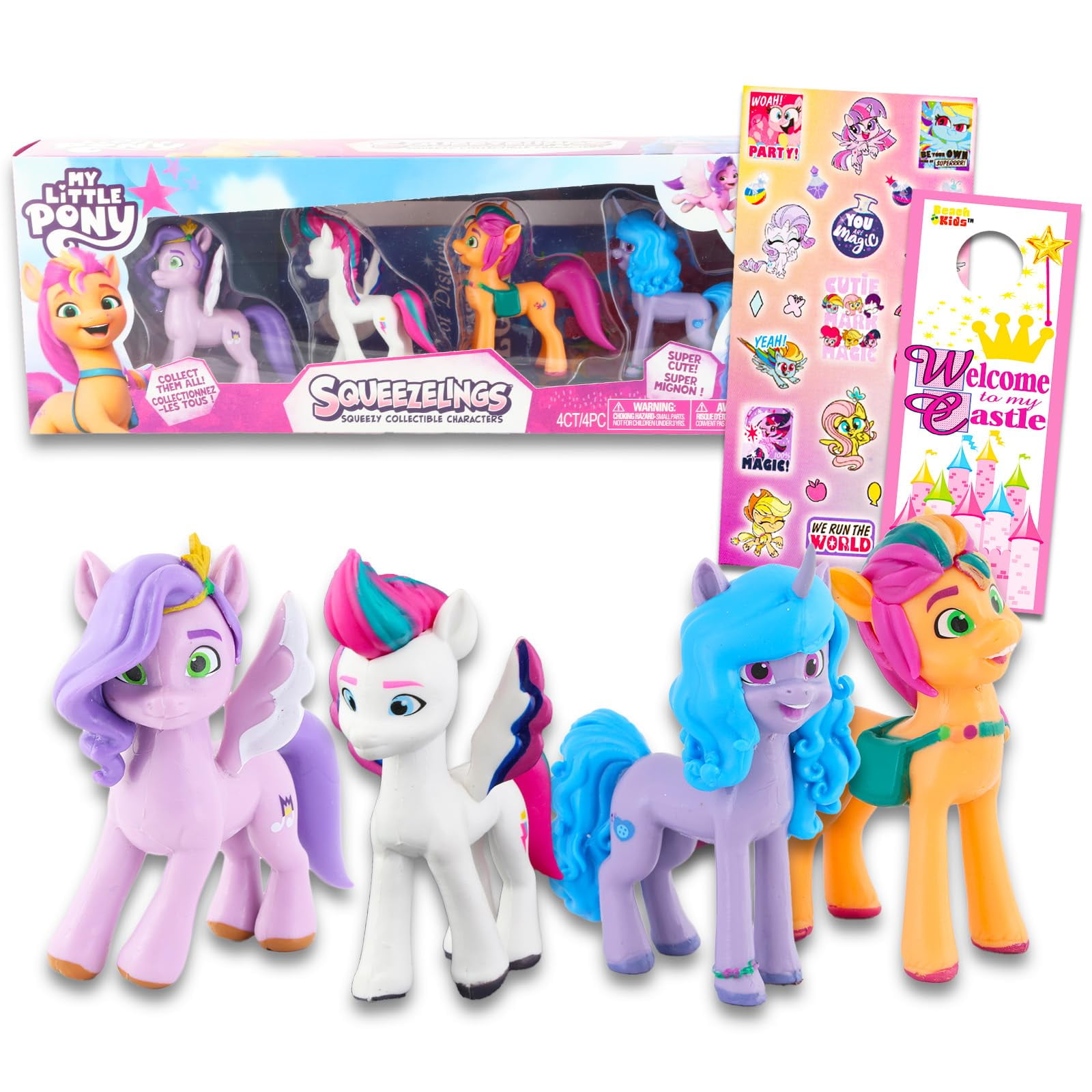 MLP Squeezeling Toy Set - 3 Pc Bundle with MLP Squeezeling Toys, MLP ...