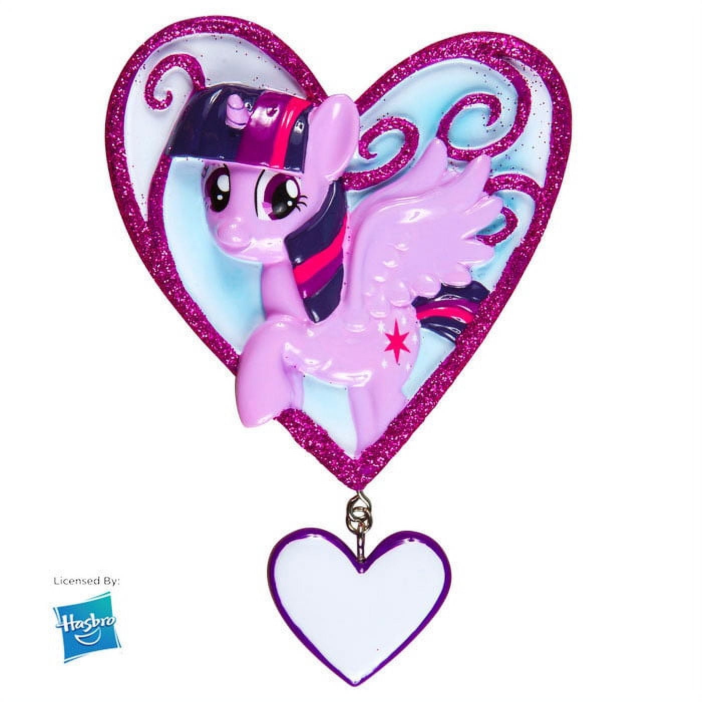 MLP Twilight Sparkle Heart Personalized Christmas Ornament DO-IT ...