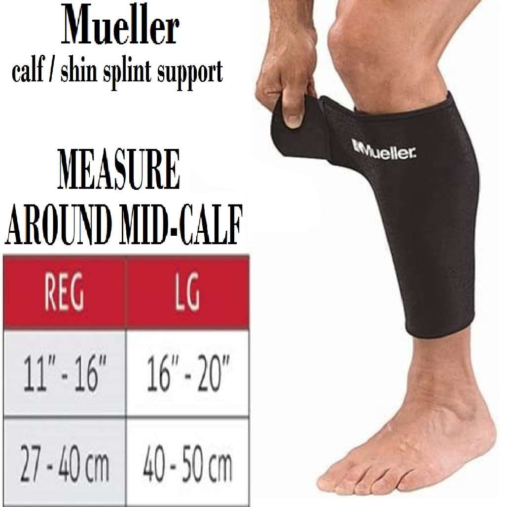 MLR Sport Care Adjustable Calf/Shin Splint Support Regular Fits Left Or ...