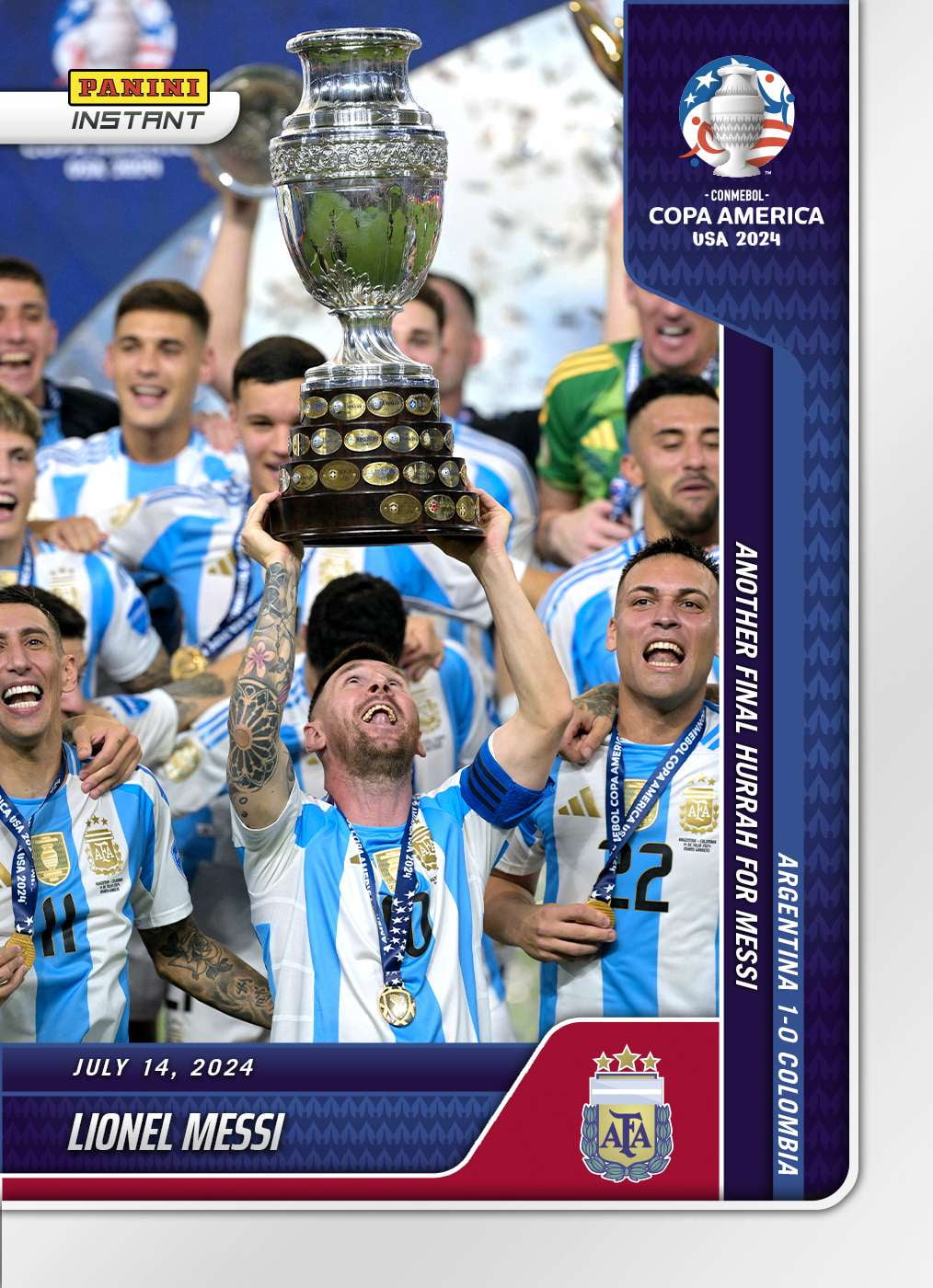 MLS 2024 Instant Soccer Lionel Messi #43 (Another Final Hurrah For ...