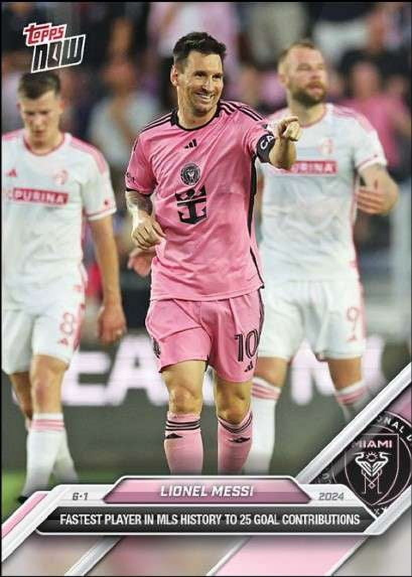 MLS 2024 NOW Soccer Lionel Messi #70 - Walmart.com
