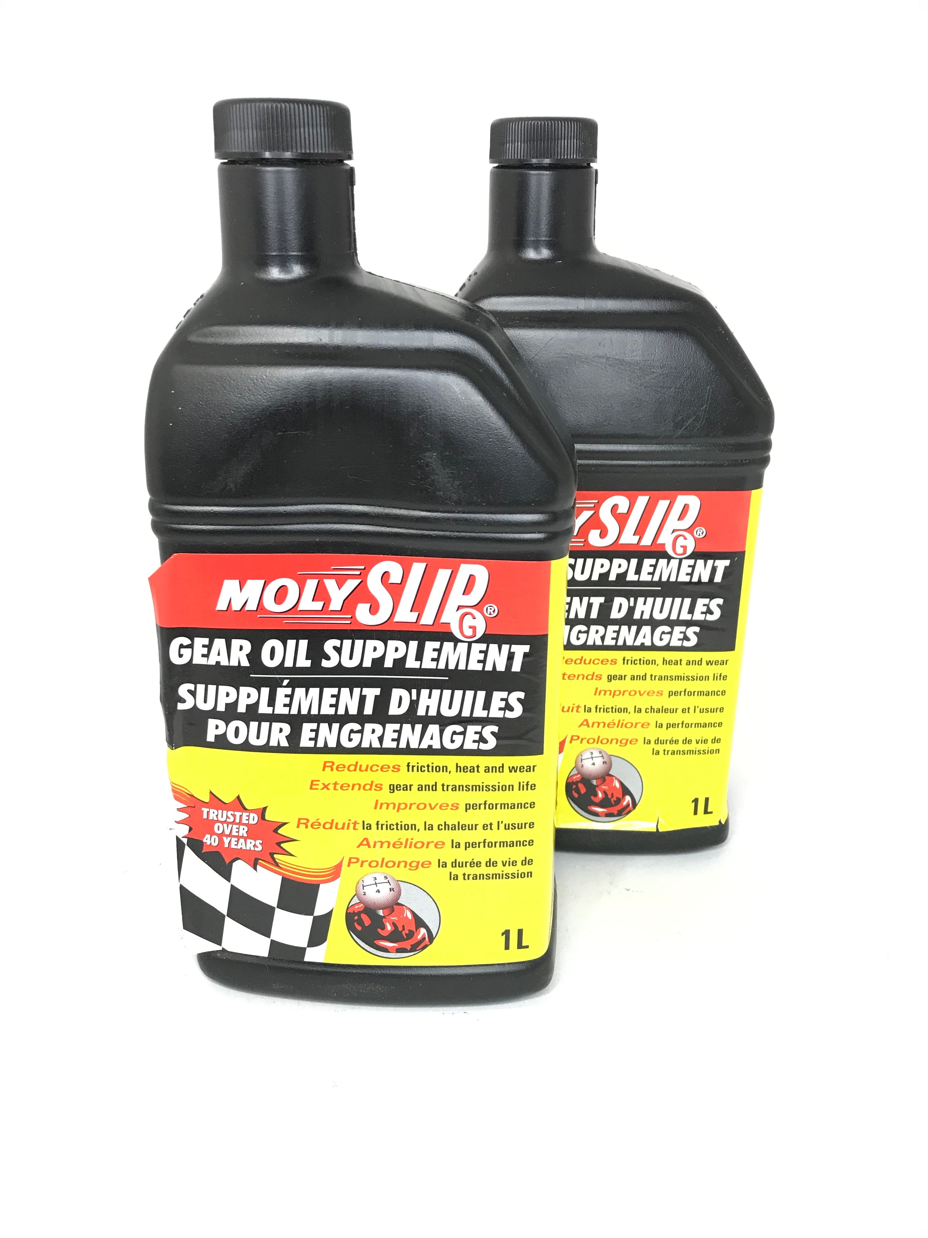 MLS 3425 Molyslip G Gear Oil Supplement - 1 liter - 2 PACK - Walmart.com