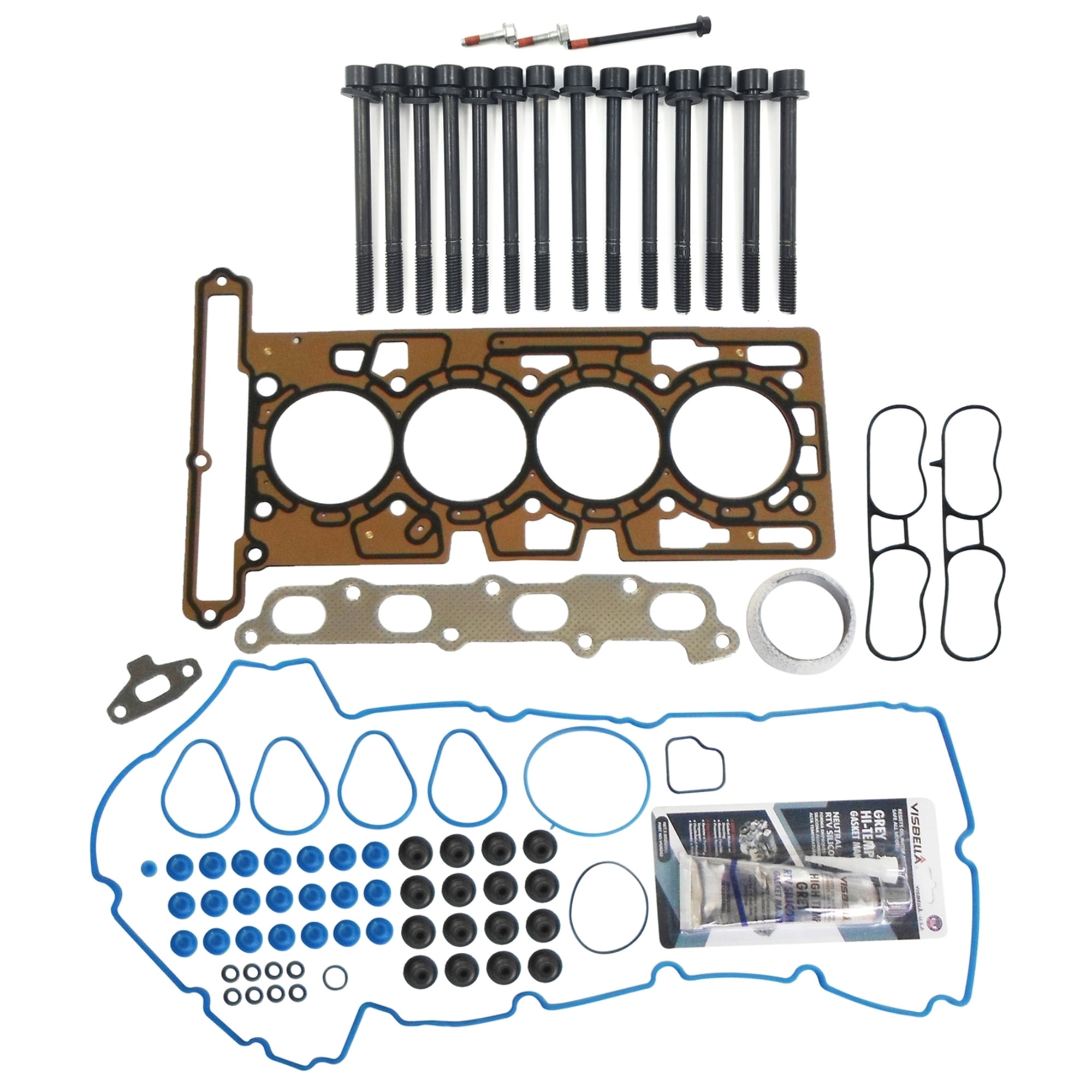 MLS Head Gasket Set w/ bolts For Chevy Colorado GMC Canyon Isuzu i-280 ...