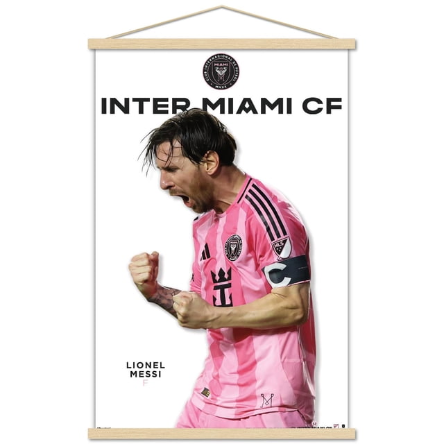 MLS Inter Miami CF - Lionel Messi Feature Series 25 Wall Poster with ...