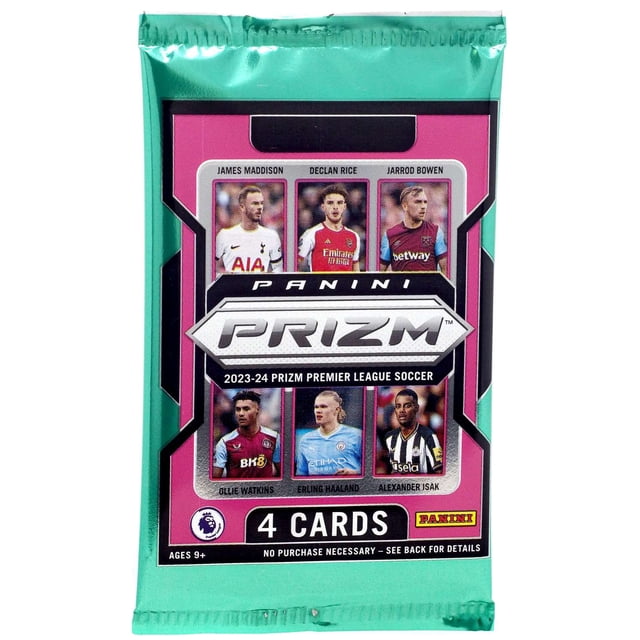MLS Prizm 2023-24 Premier League Soccer Trading Card BLASTER Pack (4 ...