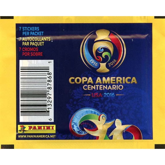 MLS Soccer Copa America Centenaio Sticker Pack - Walmart.com