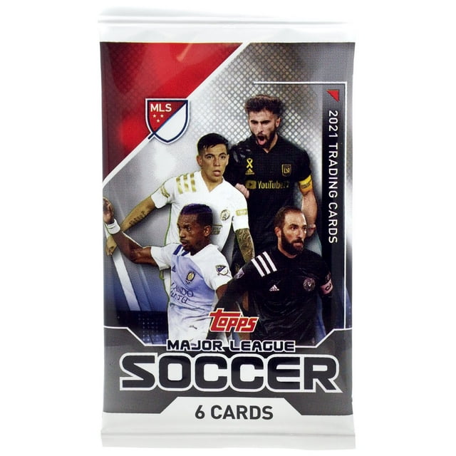 MLS Topps 2021 Soccer Trading Card BLASTER Pack (6 Cards) - Walmart.com