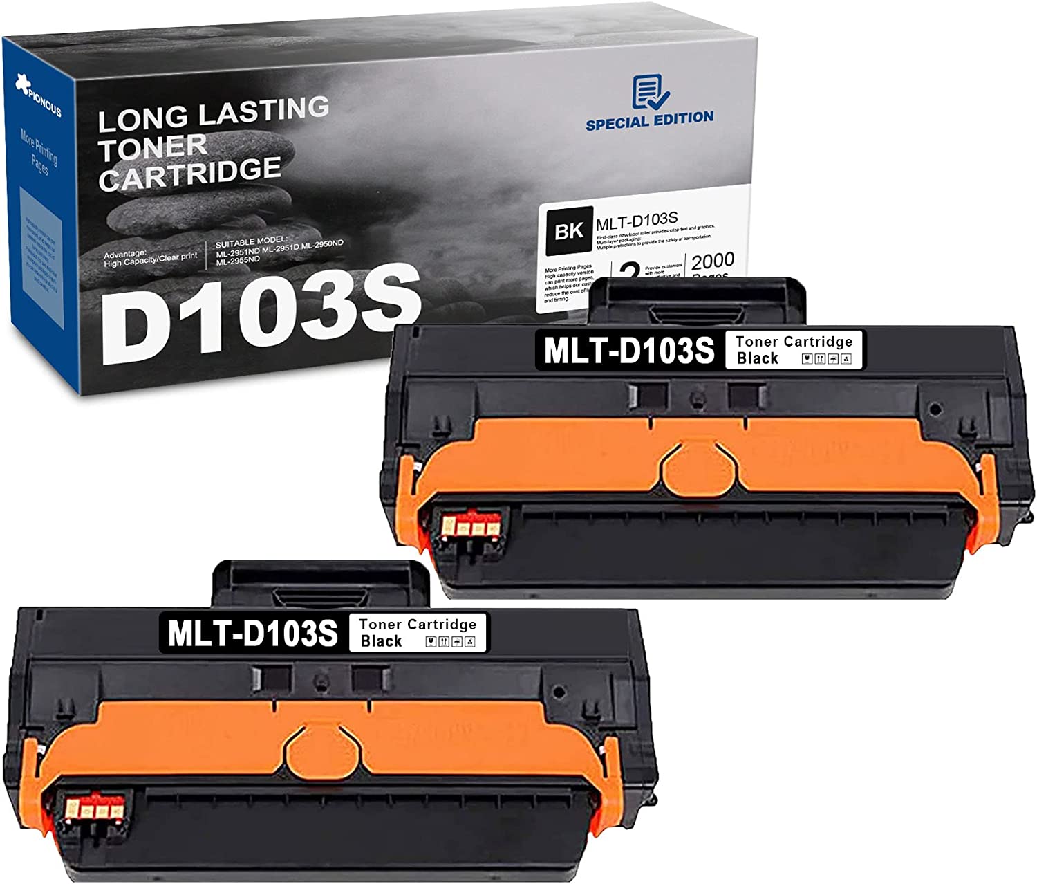 MLT-D103S MLT D103S Toner Cartridge - Replacement for Samsung MLT-D103S ...