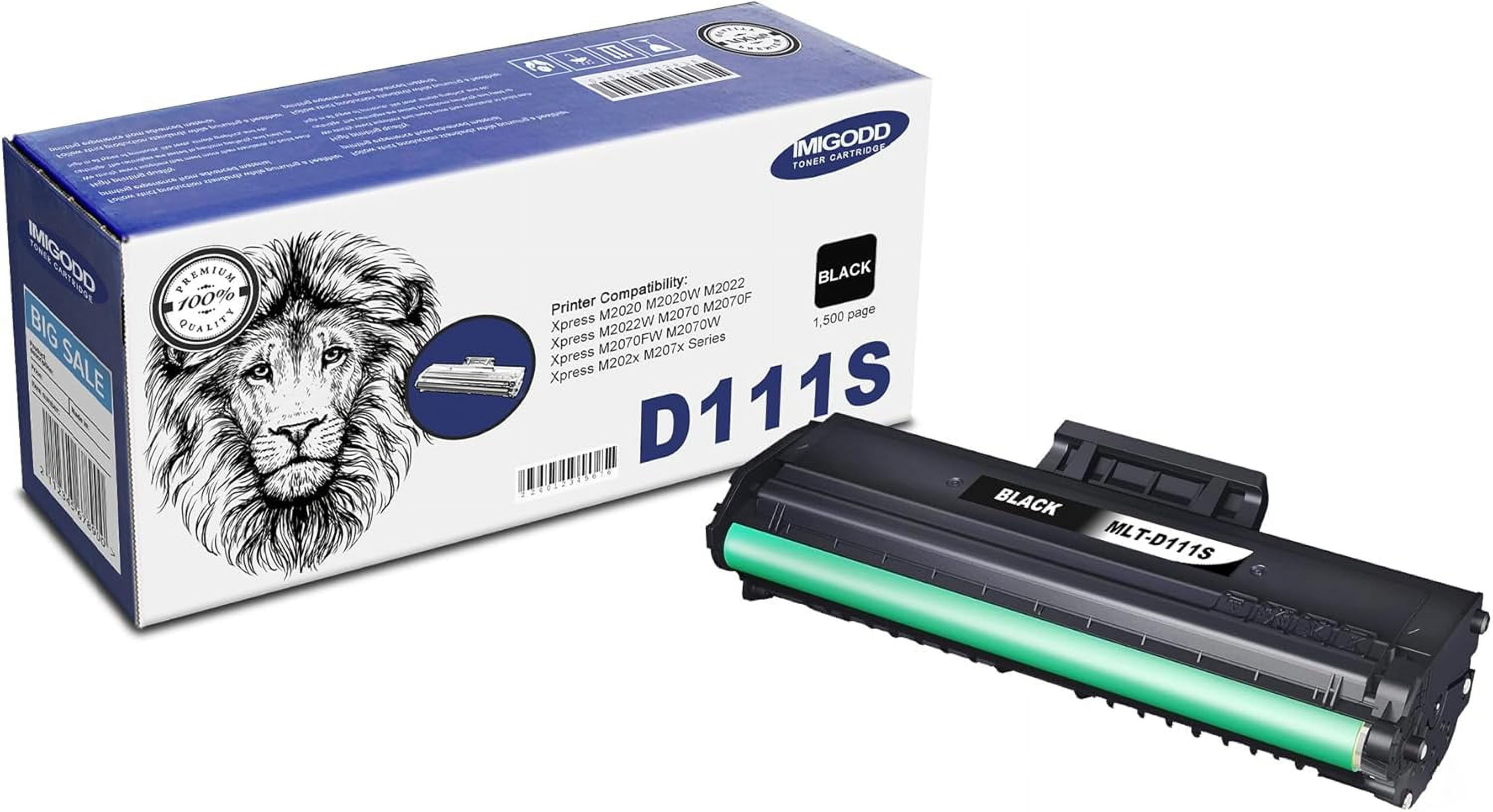 MLT-D111S (SU814A) Black Toner Cartridge (with Chip) Replacement ...