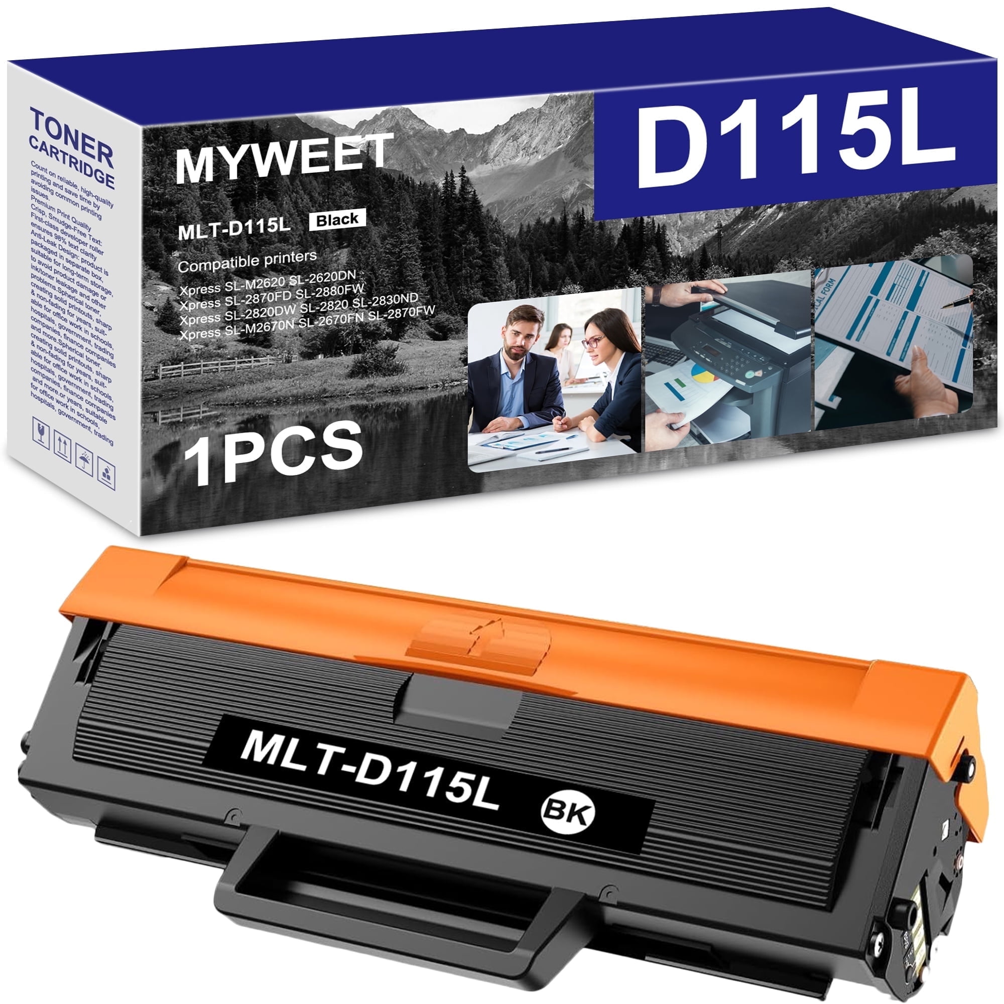 MLT-D115L Toner Cartridge Compatible for Samsung 115L MLT115L D115L for ...