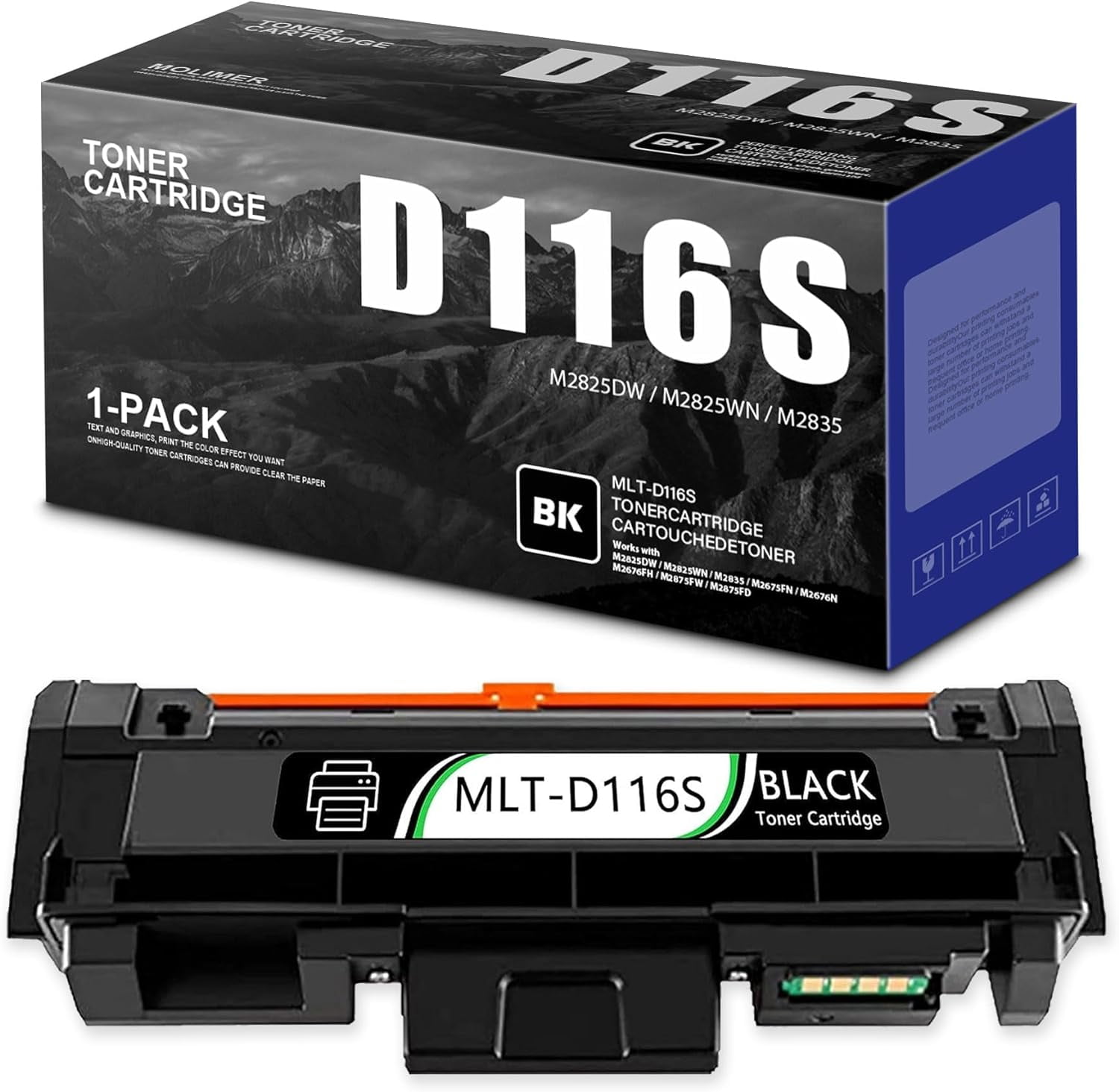 MLTD116S MLT-D116S Toner Cartridge Replacement for Samsung D116S ...