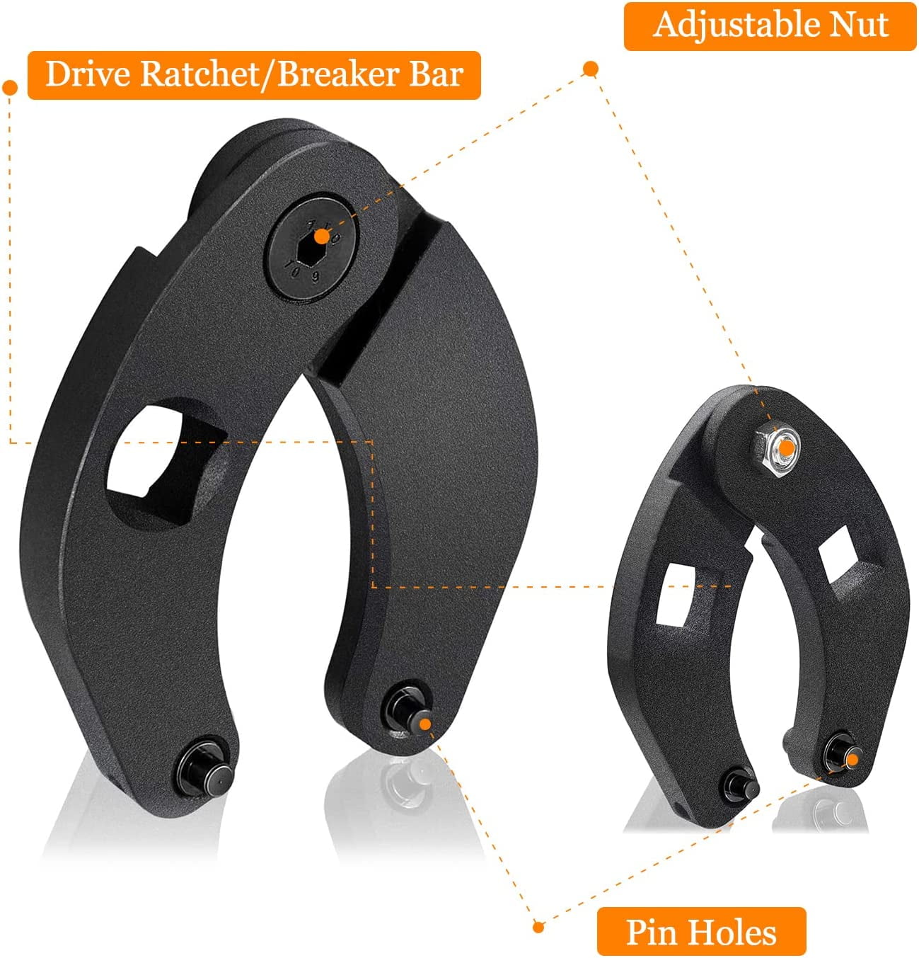 MLWWS-1266 & 7463 Adjustable Gland Nut Wrench Set, Universal for ...