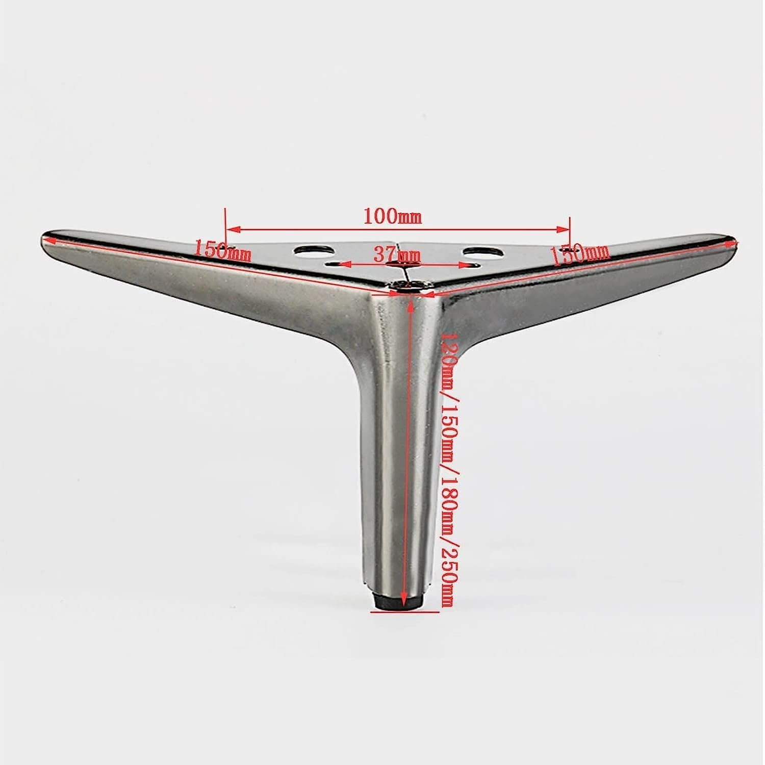 MLWWS-Furniture Legs Metal Furniture Legs Triangle Furniture Legs DIY ...