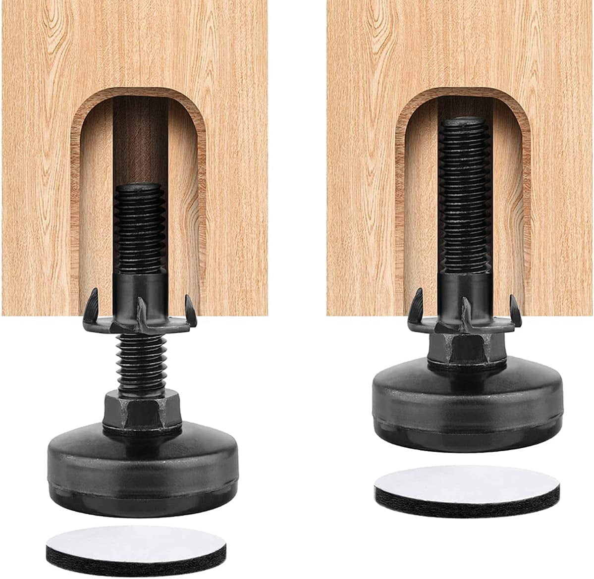 MLWWS-Furniture Leveler Heavy Duty Furniture Leveling Feet Adjustable ...