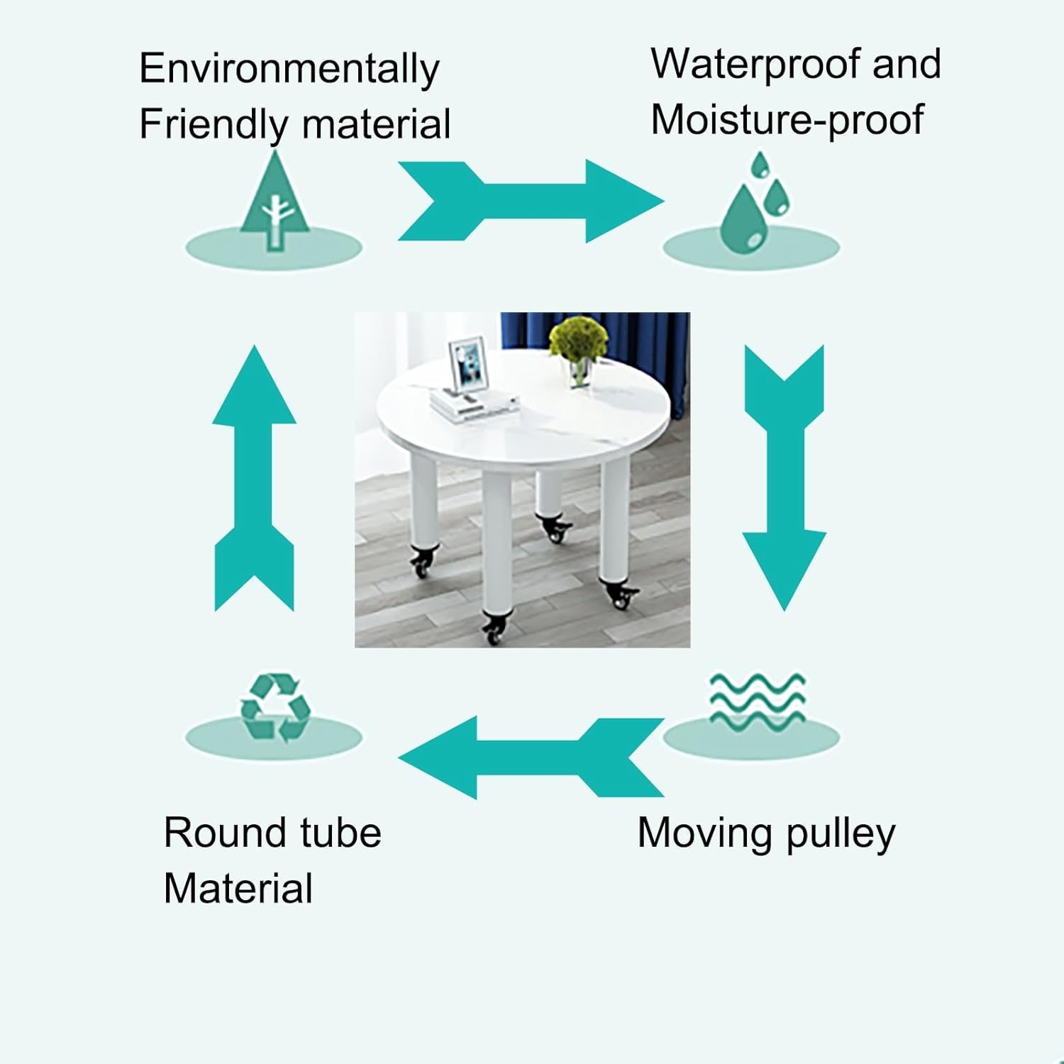 MLWWS-Heavy Duty Table Legs for Large Tables, Metal Furniture Legs for ...