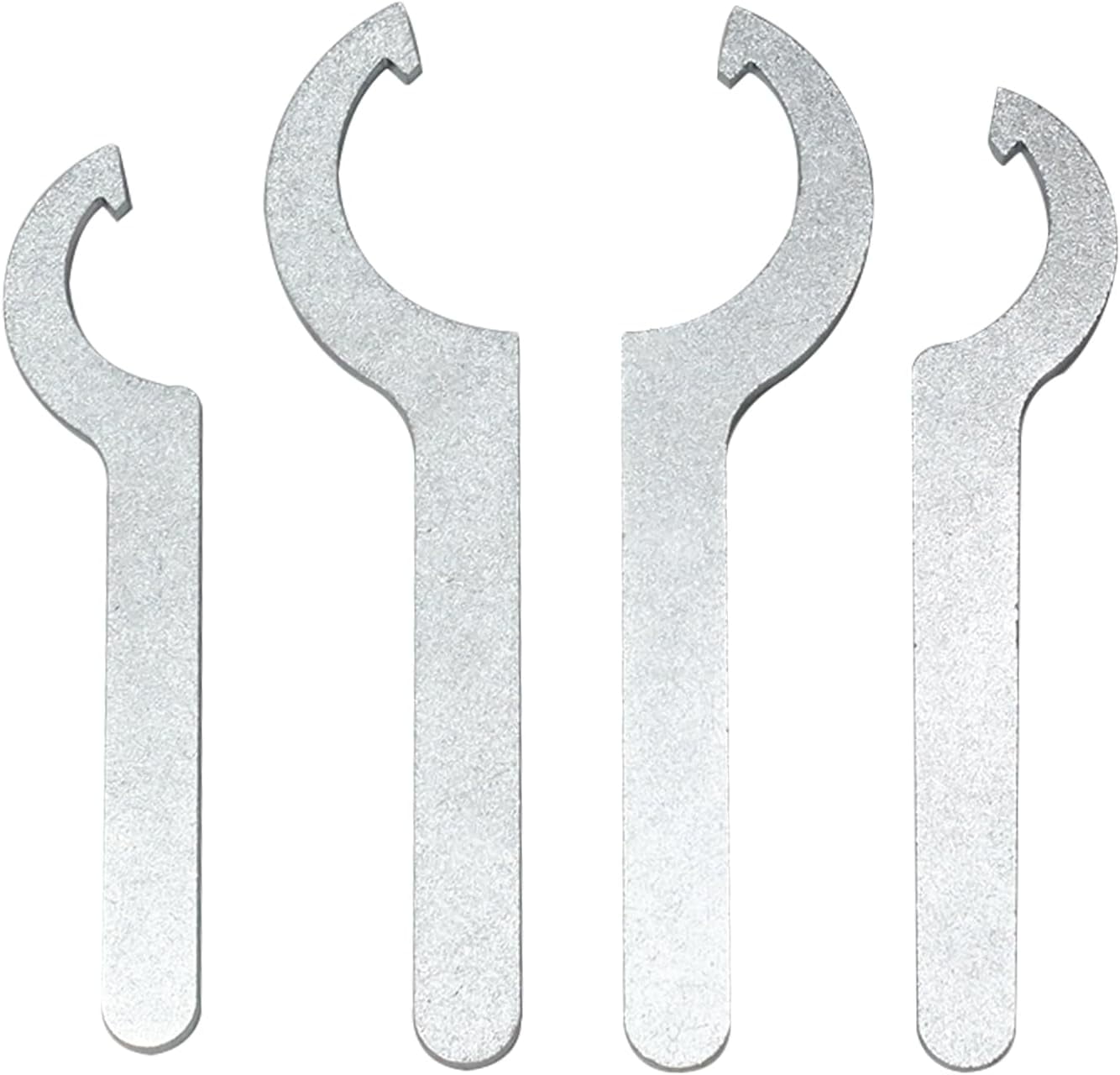 MLWWS-TELFAIR 4-piece universal steel thread adjustment C-shaped hook ...