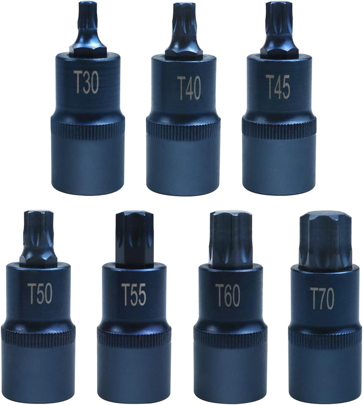 MLWWS-Torx T30 T40 T45 T50 T55 T60 T70 Screwdriver Bit Set Repair ...