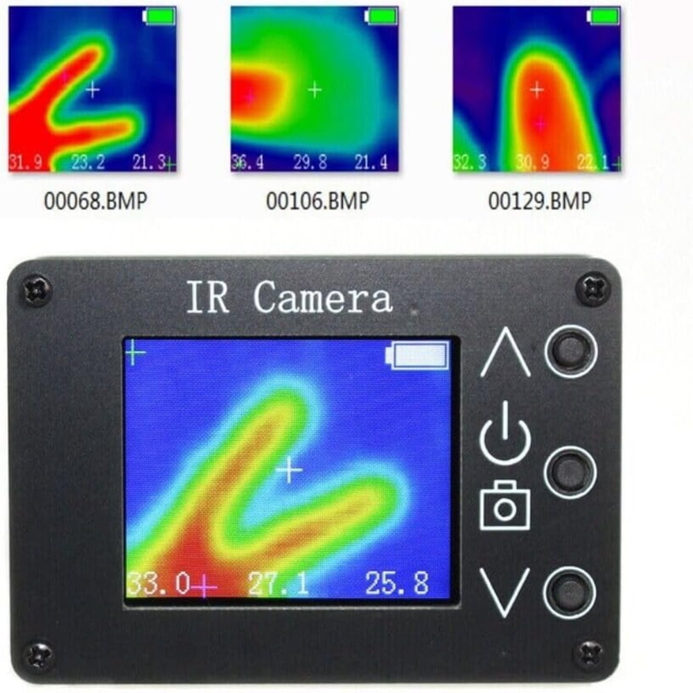 MLX90640 infrared temperature sensor simple thermal imager 1.8-inch LCD ...