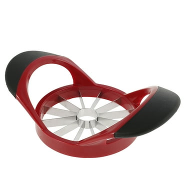 Apple Slicer Corer 8-Blade Cutter, Heavy-Duty Stainless Steel Fruit Divider for Large Apples ...