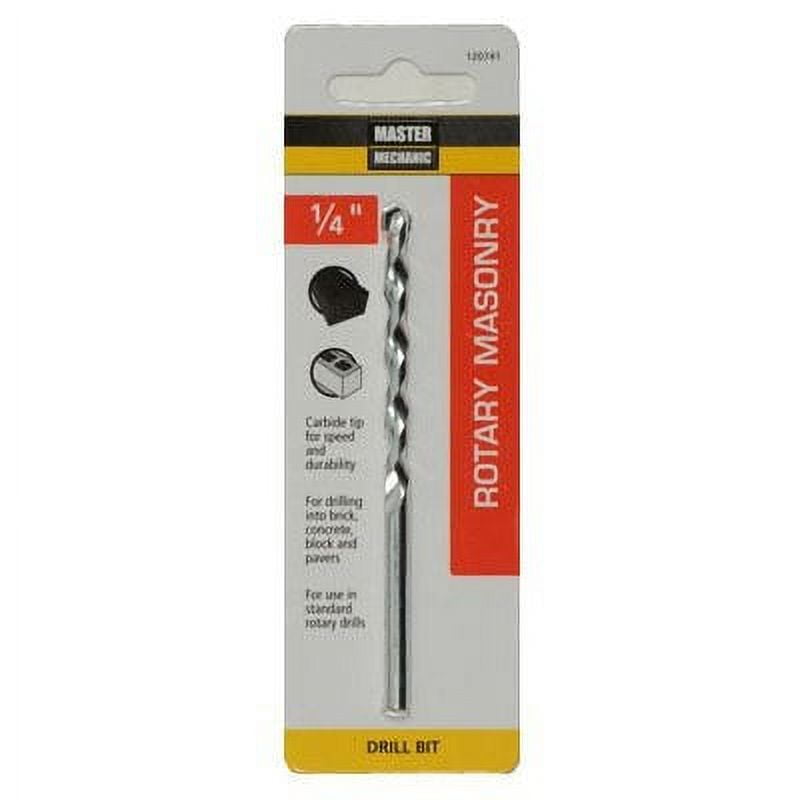 MM 1/4x4 Masonry Bit - Walmart.com