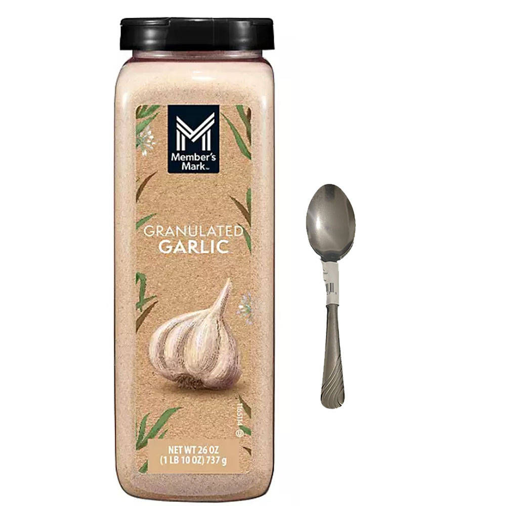 MM Granulated Garlic (26 oz.) With Spoon - Walmart.com
