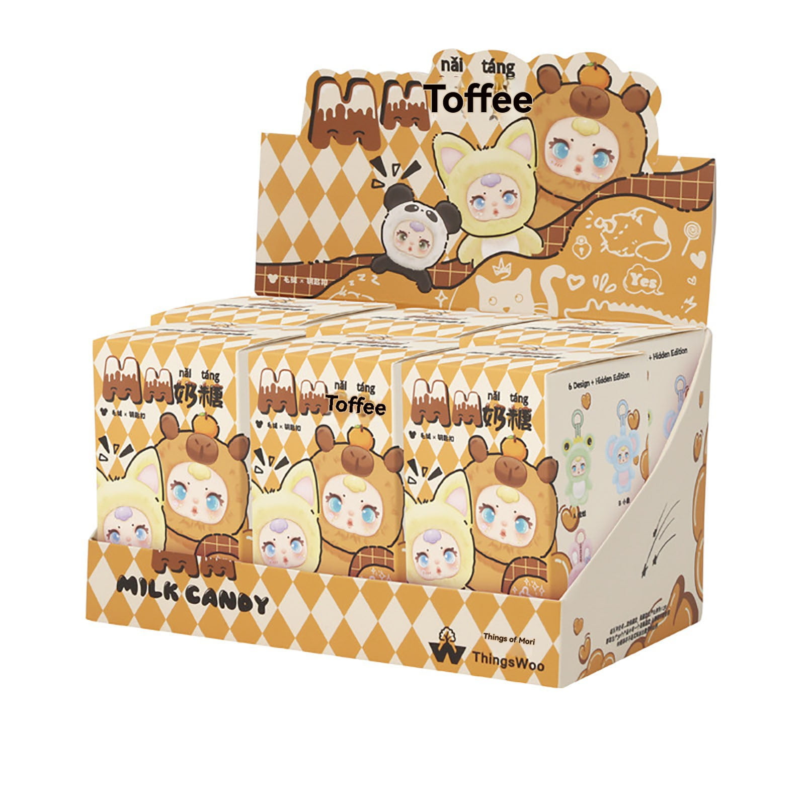 MM Milk Candy Plush Blind Box – Kawaii Animal Keychain – Mystery ...