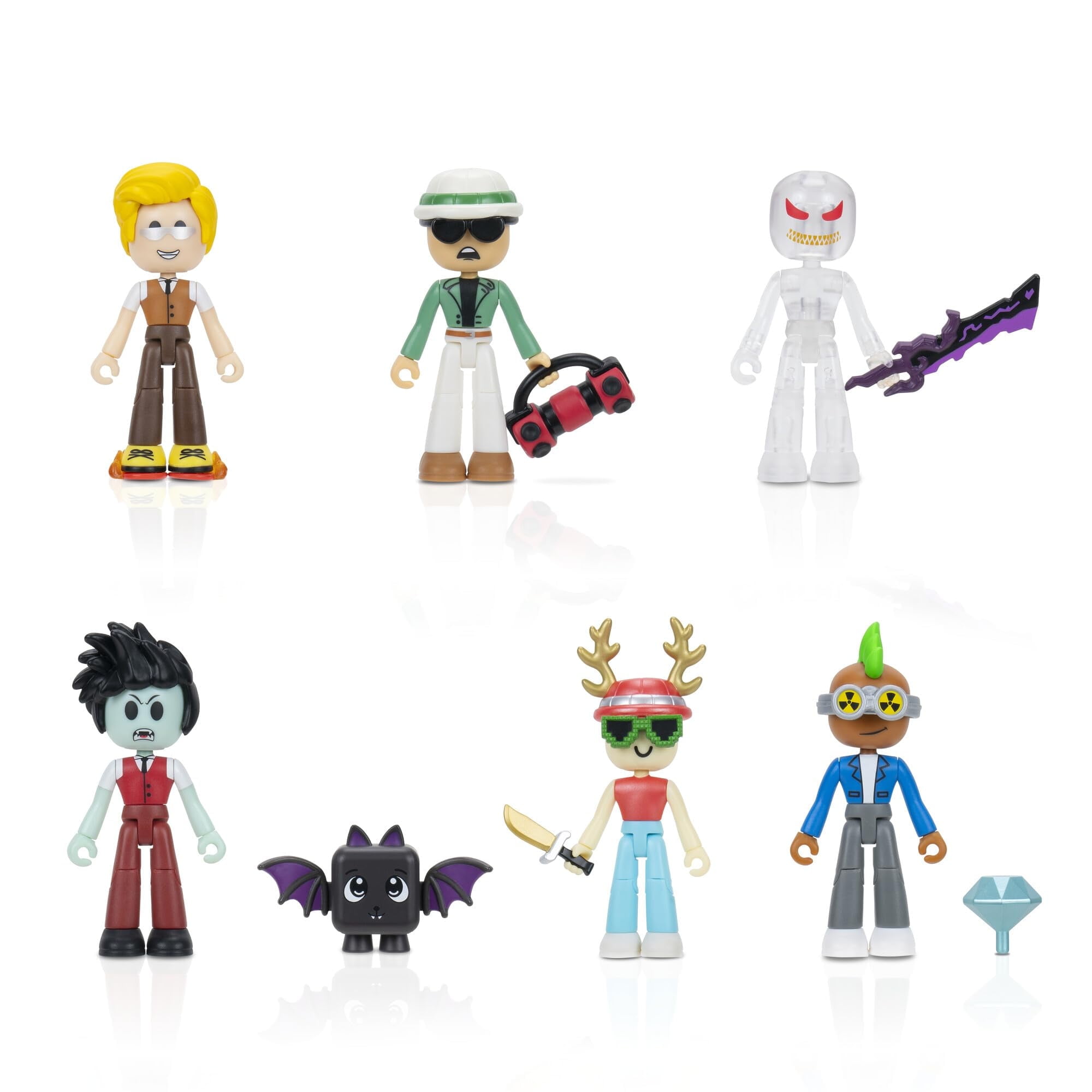MM2: Powers Pack - Six 2.75-Inch Figures with Mix-and-Match Plus Six ...