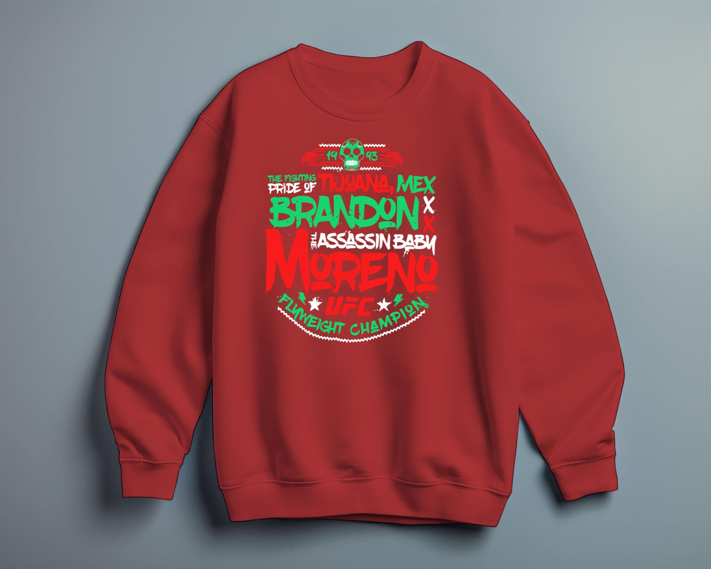 MMA Brandon Moreno Flyweight Champion Shirt-TH5616 - Walmart.com
