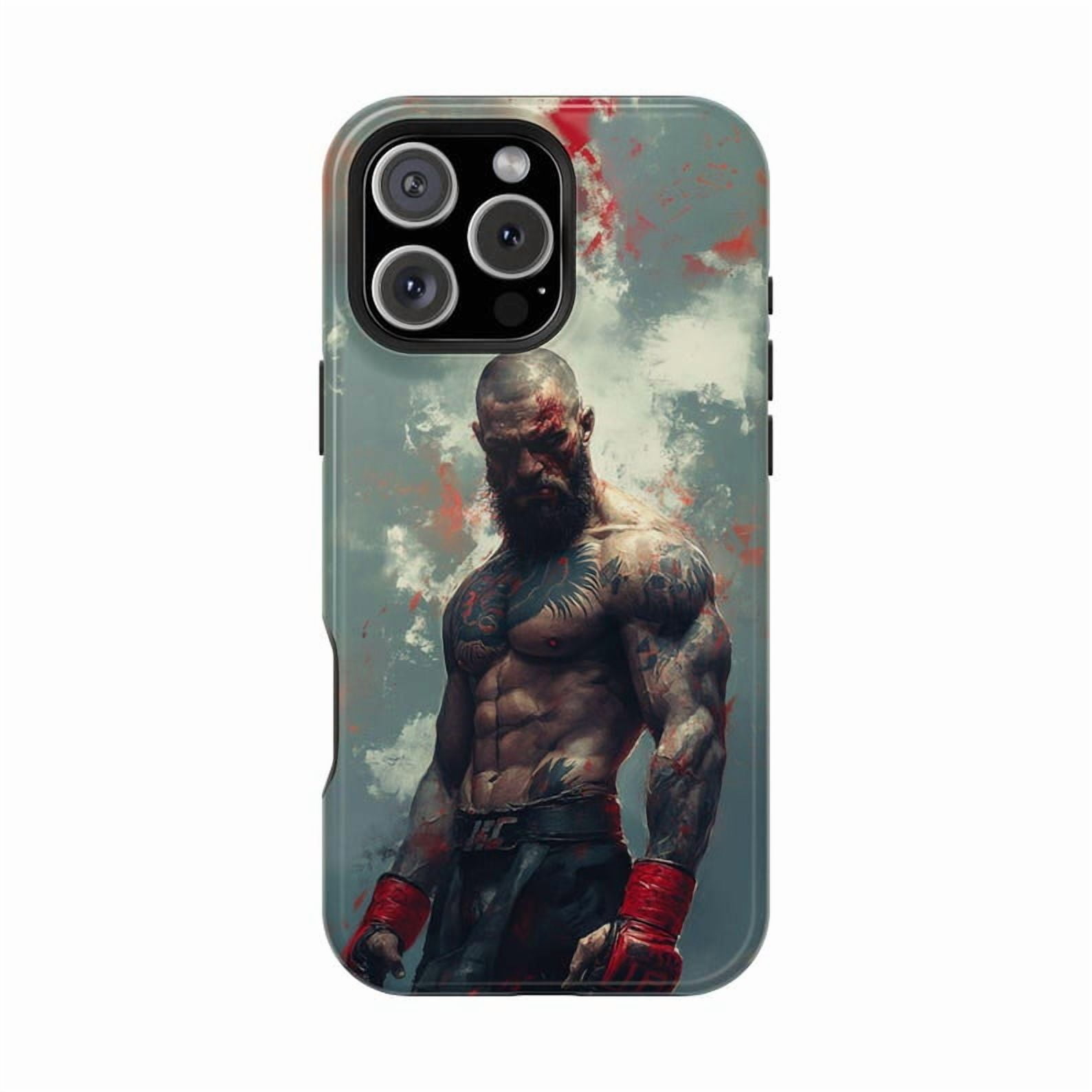 MMA Combat Fighter Artwork Phone Case Mixed Martial Arts Sport for ...