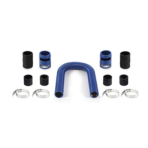MMAH-U24BL Universal Flexible Stainless Steel Radiator Hose Kit, 24 ...