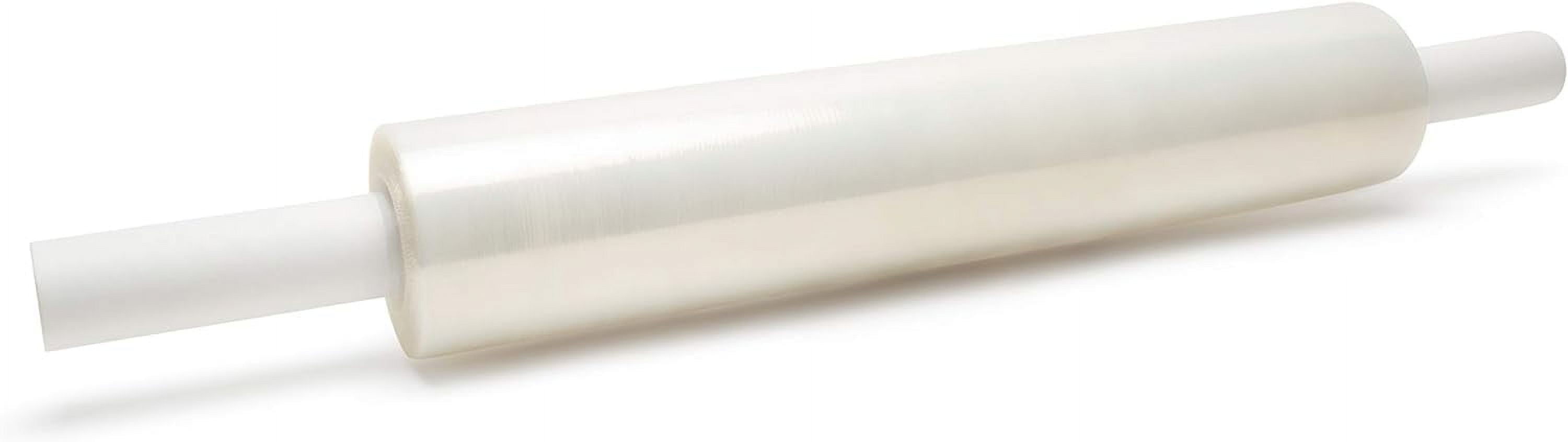 MMBM 1 Roll 20" x 1000' Clear 80 Gauge Extended Core Industrial Cling ...