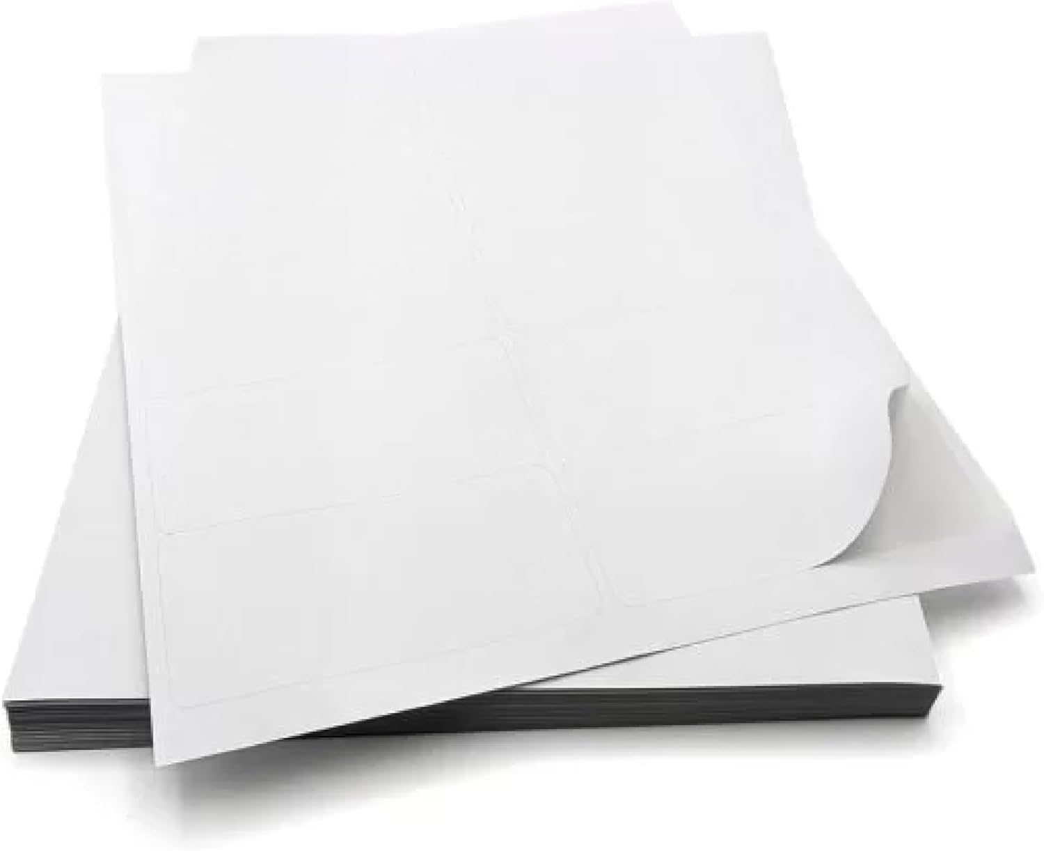MMBM 2-Up Half Page Labels, 1000 Pages, White, 8.5 x 5.5 Inch, Address ...