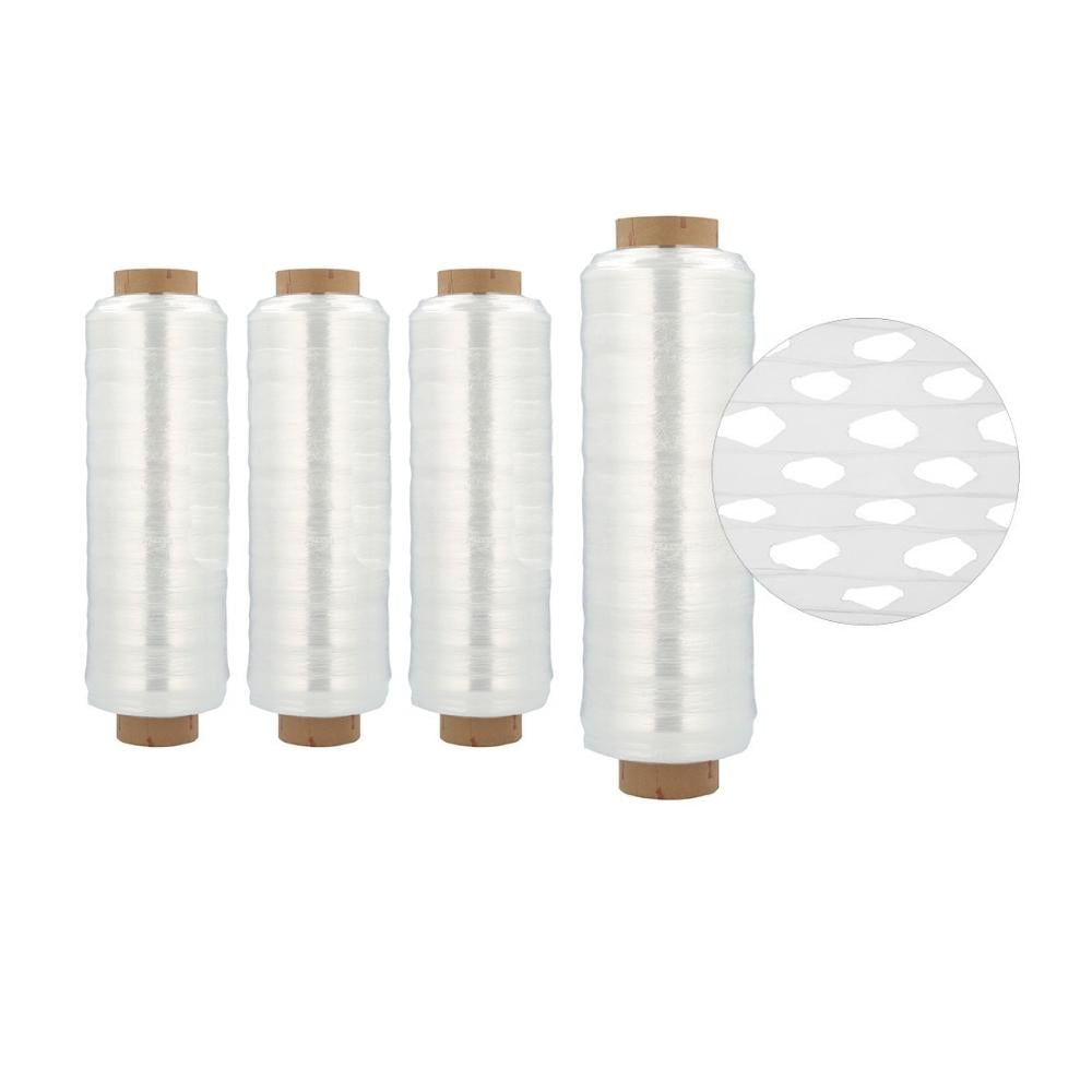 MMBM 4 Rolls 17" x 1500' Hand Shrink Wrap with 3" Core - Perfect for ...