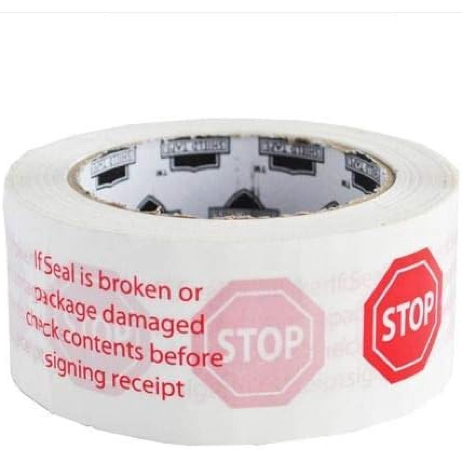 MMBM Broken Seal Tape, 2 Inch x 110 Yards, 36 Pack, Stop Sign Seal is ...