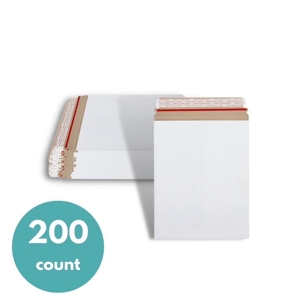 MMBM Cardboard Mailer Shipping Envelope Flat Rigid Mailer Choose: Size ...