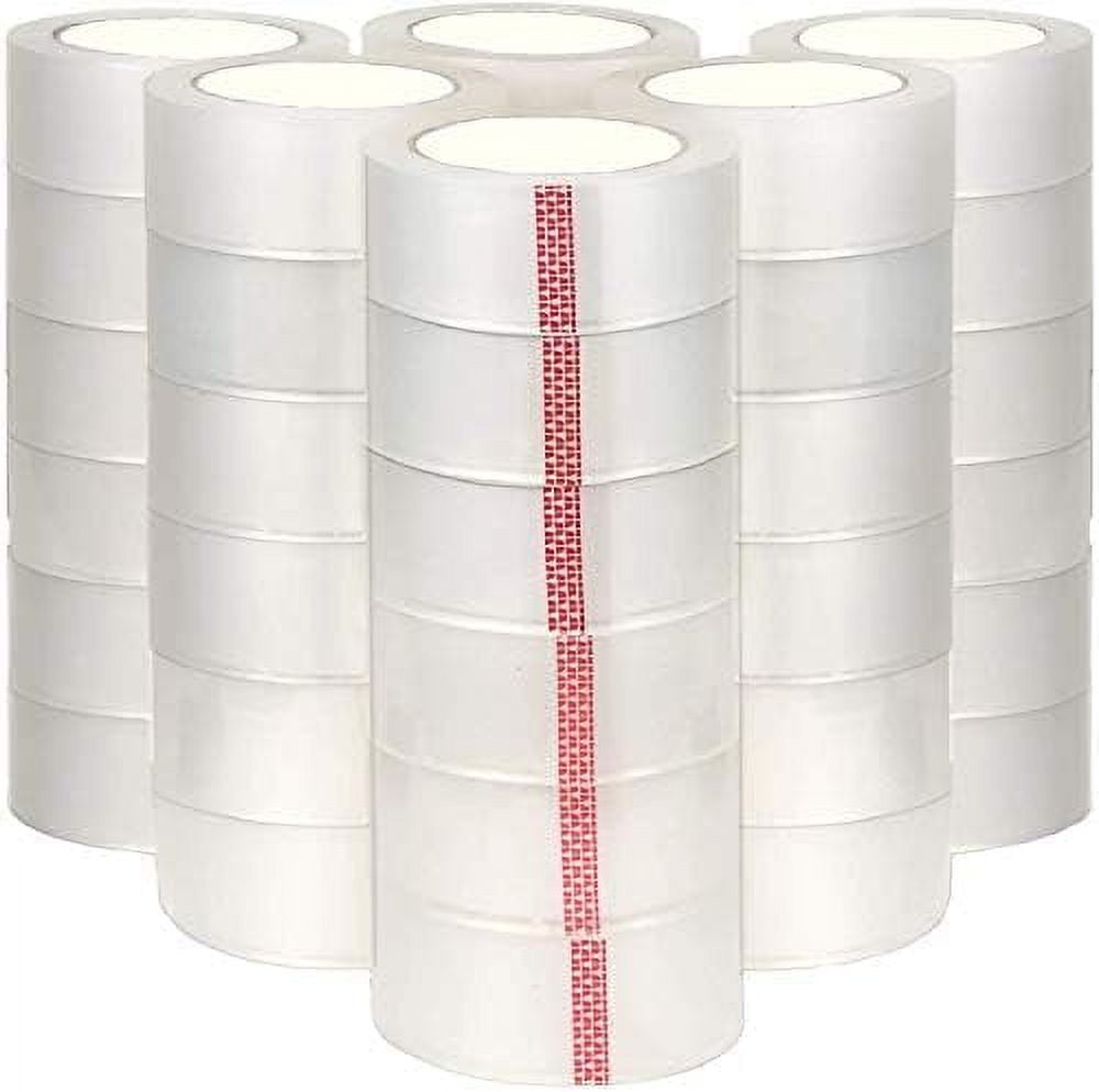 MMBM Packing Tape, 2 Inch x 100 Yards, 36 Rolls, Clear, 1.6 Mil, 3 Inch ...
