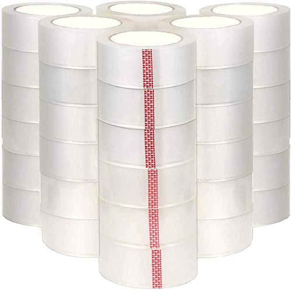 MMBM Packing Tape, 3 Inch x 110 Yards, 24 Rolls, Clear, 2.3 Mil, 3 Inch ...