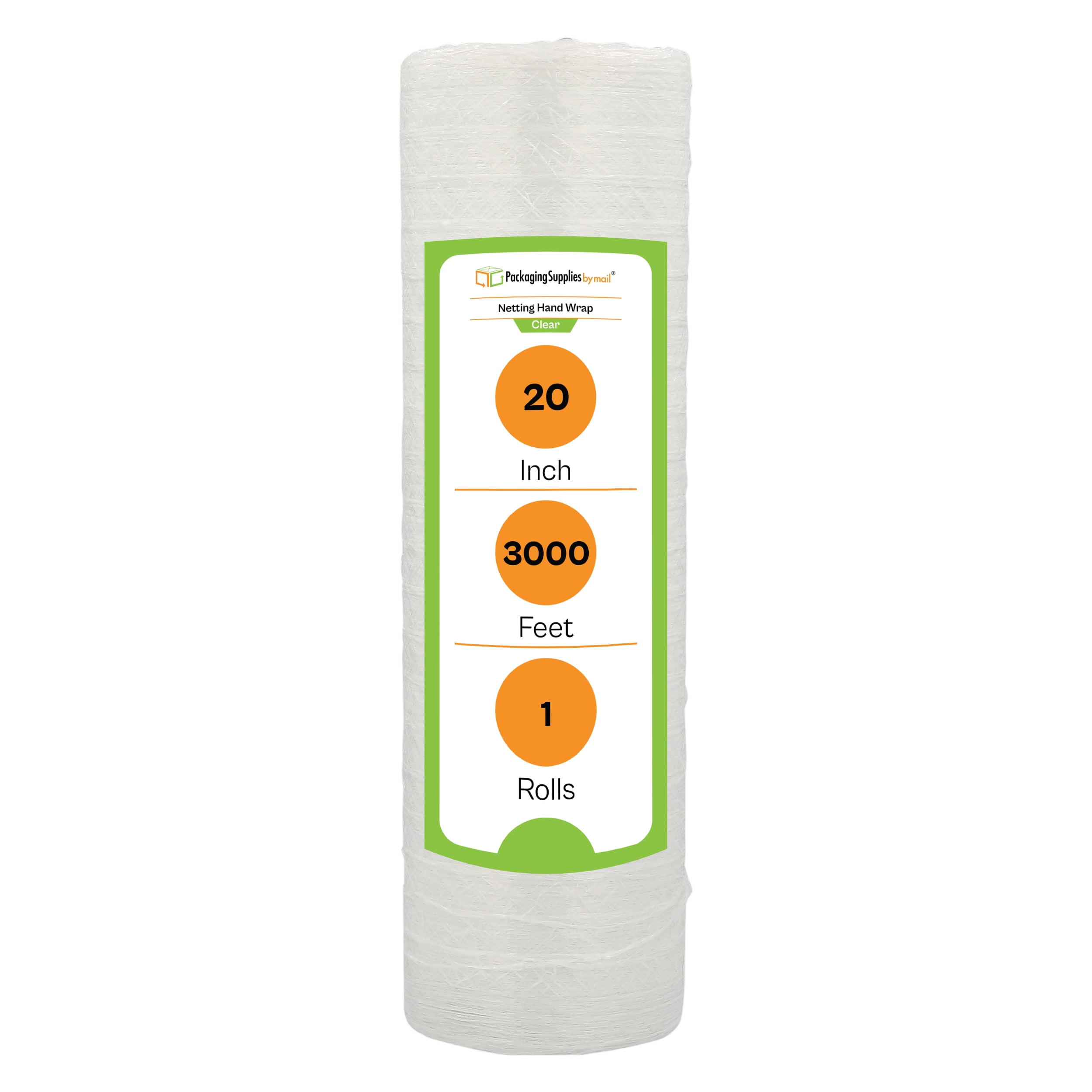 MMBM Pallet Netting Vented Stretch Wrap, 1 Pack, 20 Inch x 3000 Feet ...