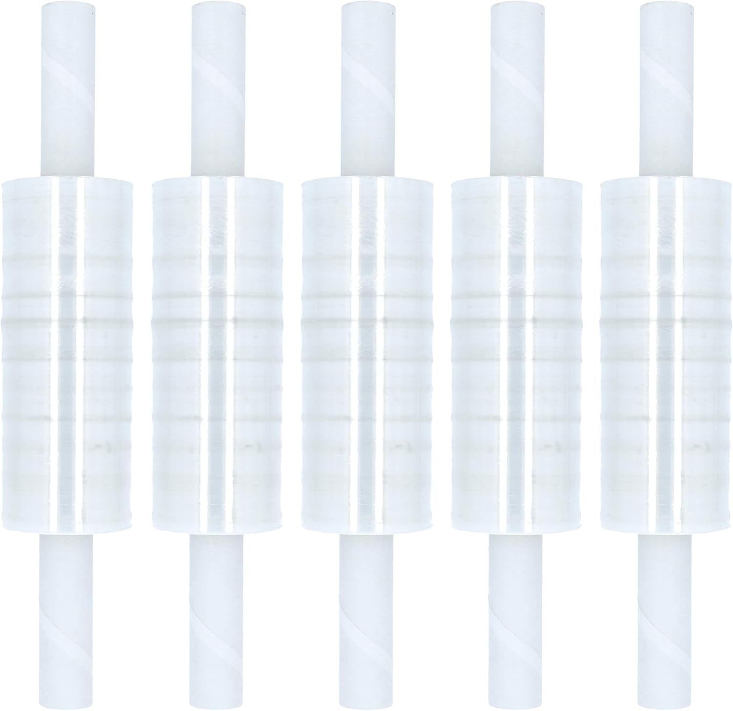 MMBM Stretch Wrap with Extended Core Handles, 8 Pack, 10 Inch x 1000 ...