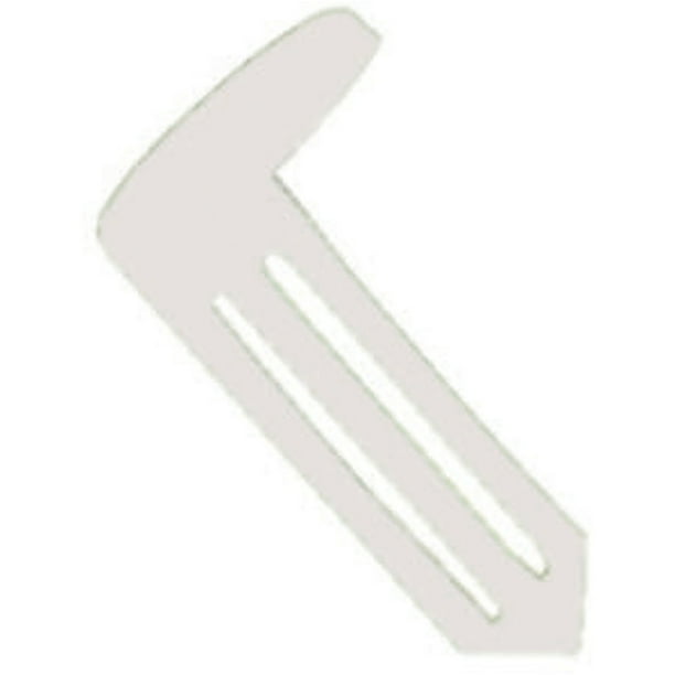 MMF, MMF261401806, Nylon Vault Key-hole Signals, 25 / Box, White ...